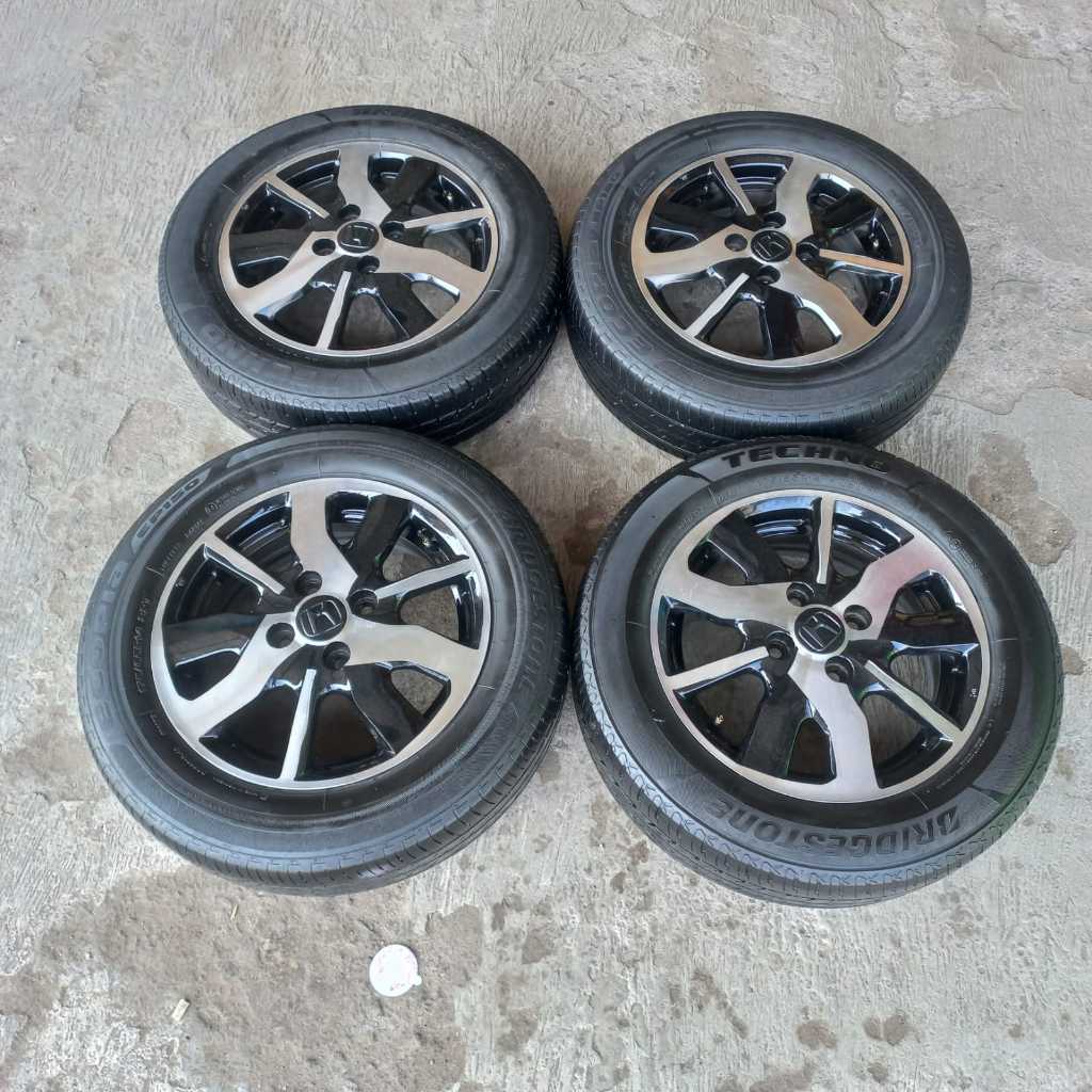 Jual VELG OEM BRIO Satya second BAN second R14 H4 vcd 100 Lbr 5 | Shopee Indonesia