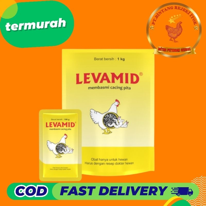 Jual LEVAMID 1 KG OBAT CACING PITA DAN GILIK | Shopee Indonesia