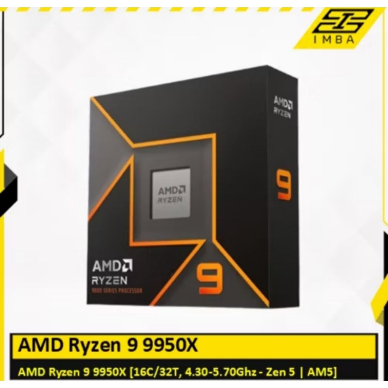 Jual AMD REYZEN 9 9950X | Shopee Indonesia