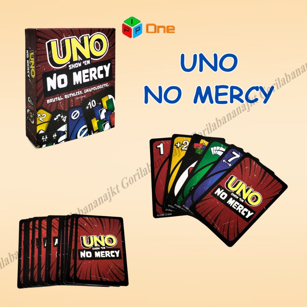Jual mainan Kartu no mercy flip the deck boardgame | Shopee Indonesia