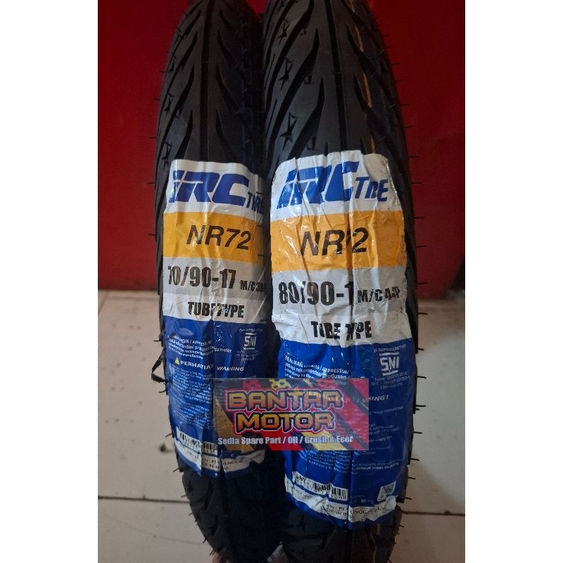 Jual BAN LUAR TUBETYPE(NON TUBLESS) MOTOR BEBEK IRC NR 72 70/90-17 ...