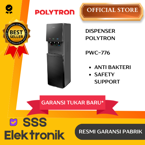 Jual DISPENSER POLYTRON PWC-776 - GALON BAWAH KOMPRESOR GARANSI RESMI ...