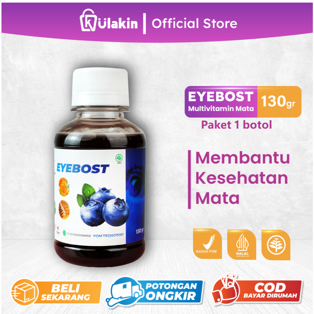 Jual EYEBOST ESSENTIAL Vitamin Mata Membantu Mengurangi Mata Minus dan ...
