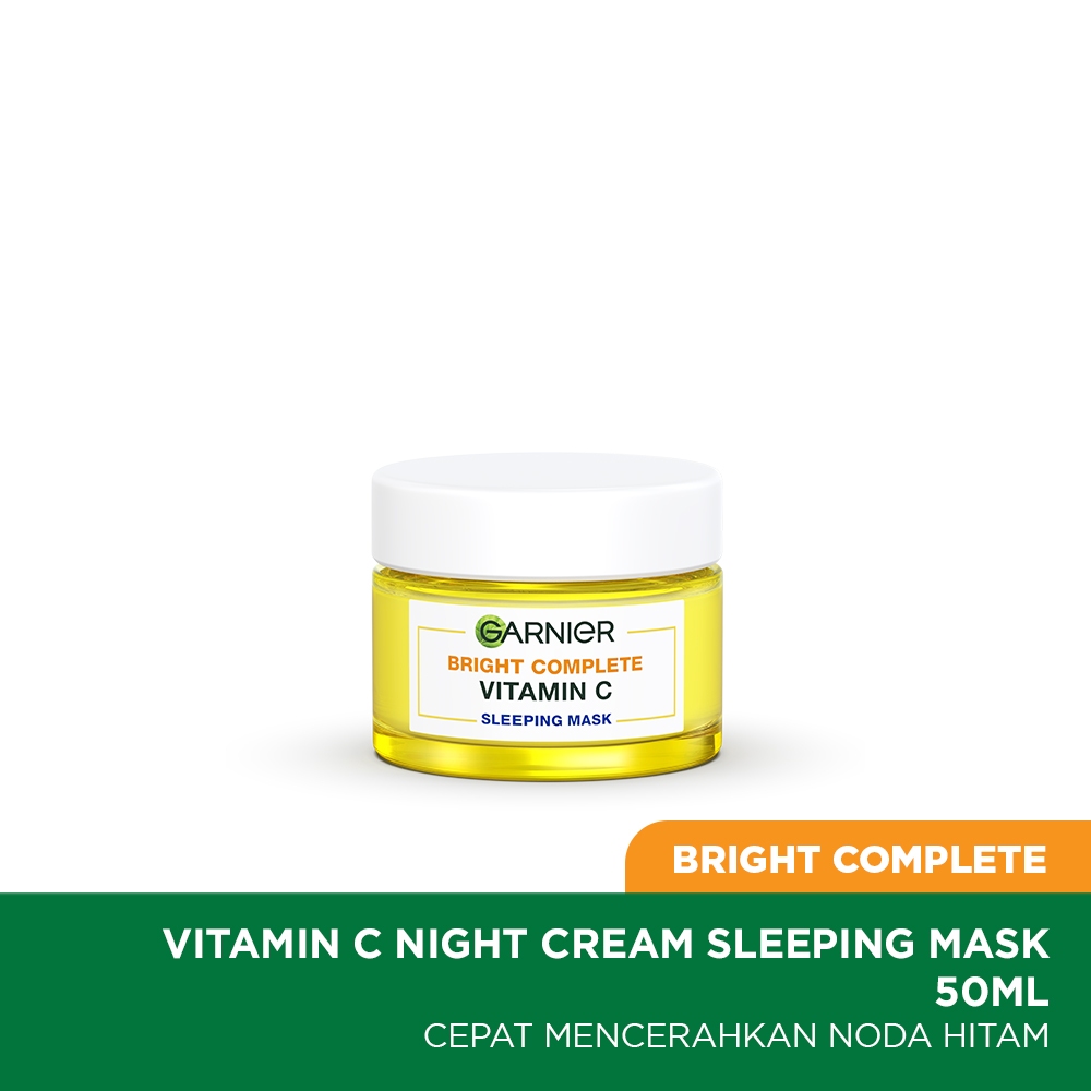 Jual GARNIER Bright Complete Vitamin C Sleeping Mask Night 50 ml ...
