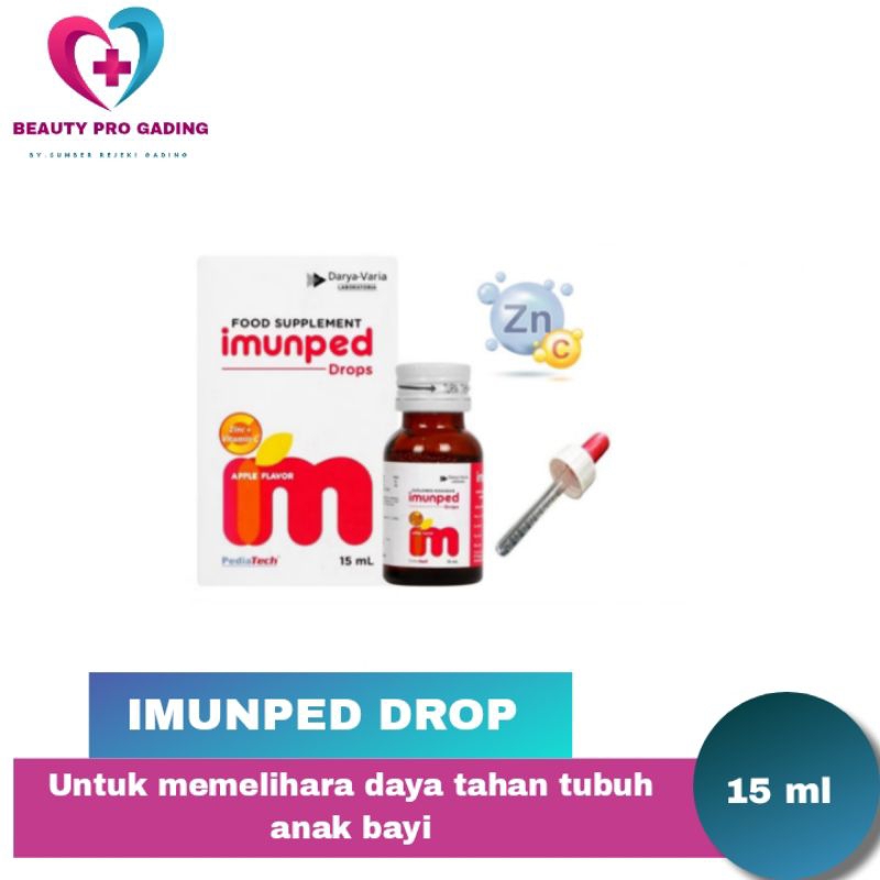 Jual Imunped Drop 15 ml - Suplemen vitamin yang bermanfaat untuk ...