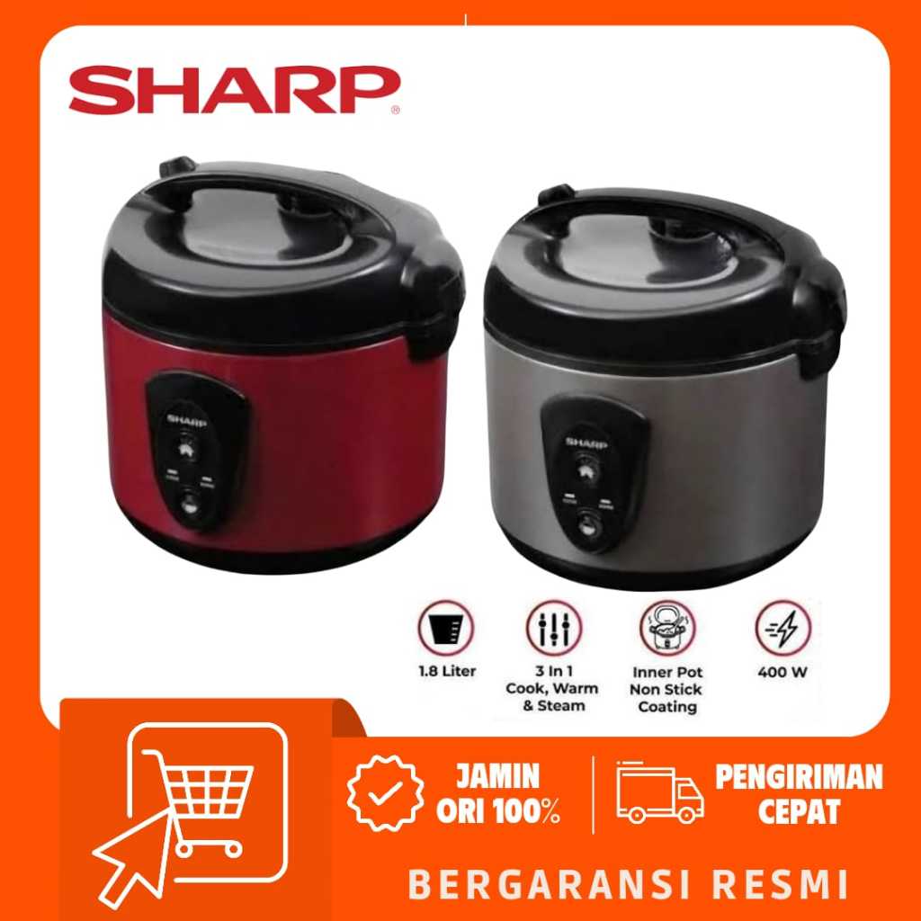 Jual SHARP - Rice Cooker KSN18MG - Penanak Nasi Kapasitas 1.8 Ltr KS ...
