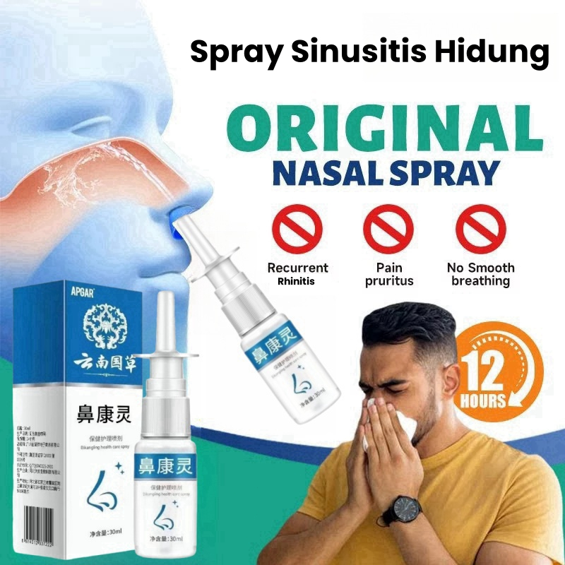 Jual Nasal Spray 30ml Original Obat Sinusitis Hidung Semprot Hidung Tersumbat Obat Polip Hidung ...