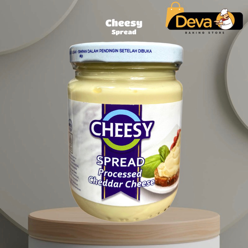 Jual Cheesy Spread Processed Cheddar Cheese - Cheesy Keju Oles 140gr ...