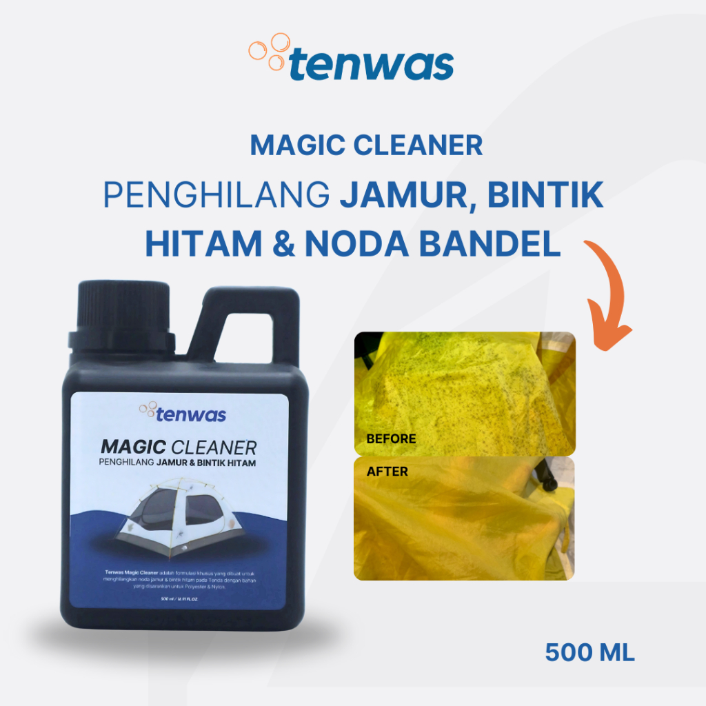 Jual Tenwas Magic Cleaner 500ml | Penghilang Jamur, Bintik Hitam & Noda ...