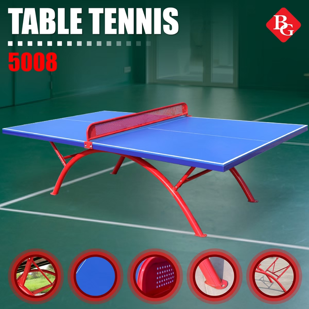 Jual BG SPORT Meja Tenis Lipat Portable Adjustable Meja Pingpong Table ...