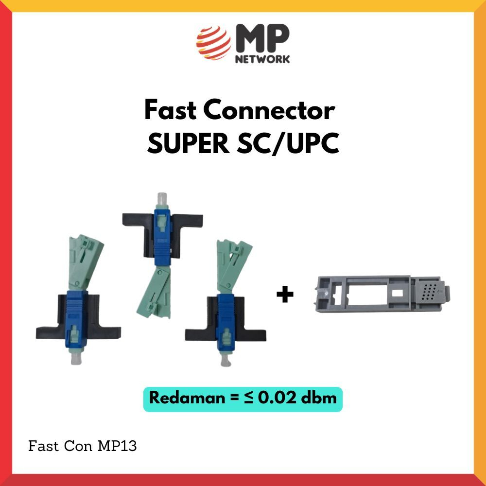 Jual Fast Connector Super SC/UPC Biru - Fast Con MP13 Biru - Fast Con ...