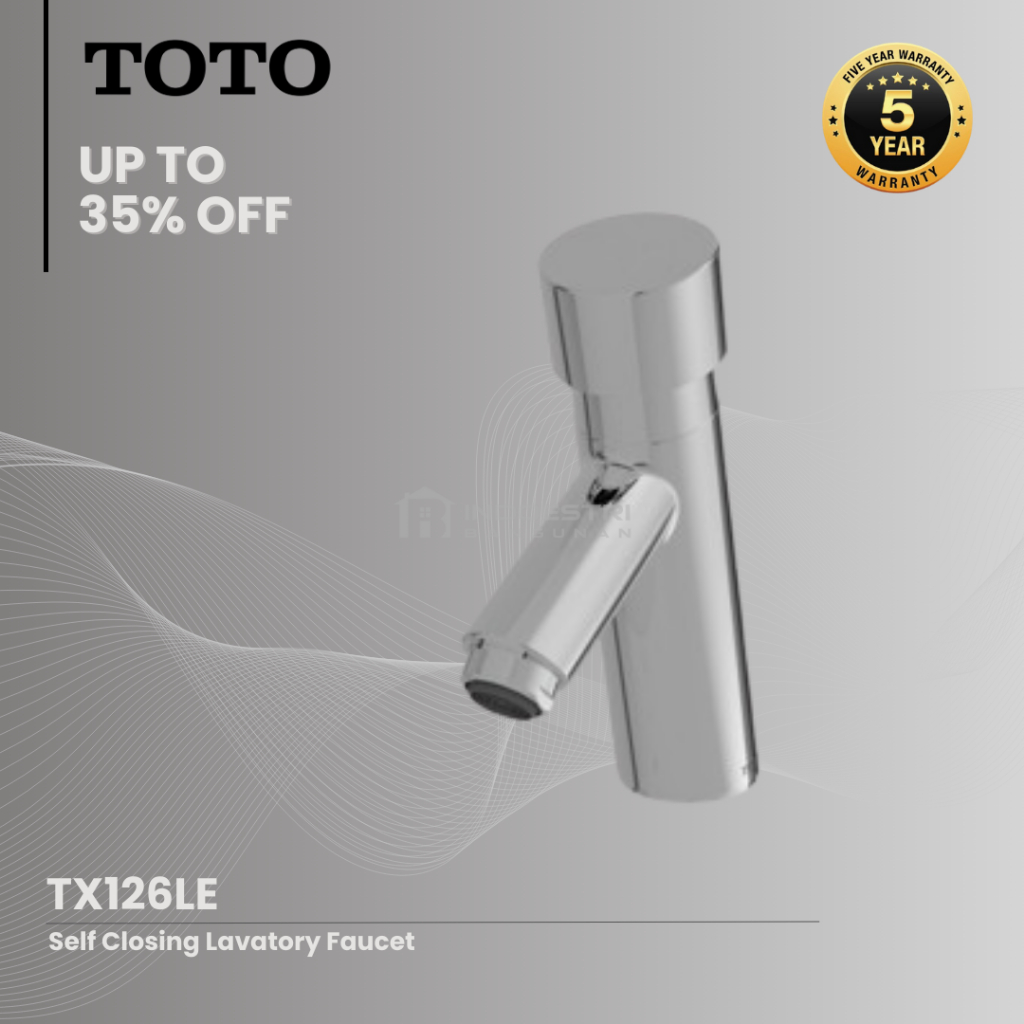 Jual Kran Wastafel TOTO TX126LE (Cold Only) | Shopee Indonesia