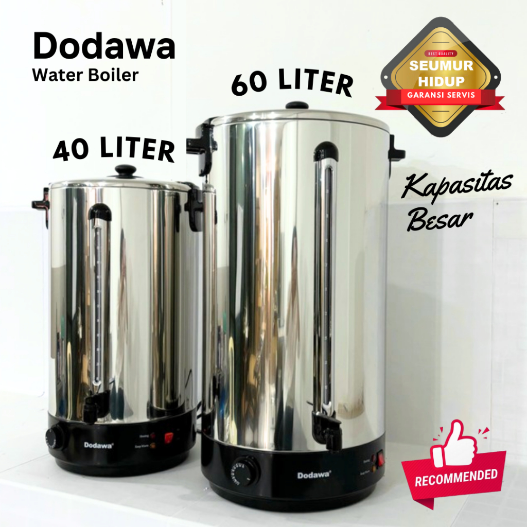 Jual Water Boiler 40 L & 60 Liter Stainless 304 / DD1160 Termos listrik ...