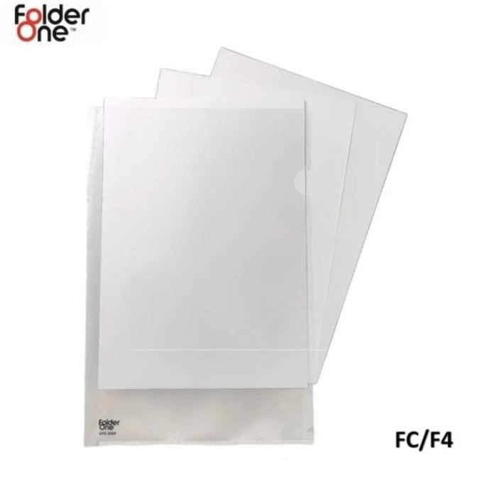 Jual MAP L FOLDER ONE F4 BENING/CLEAR (12 PCS) | Shopee Indonesia