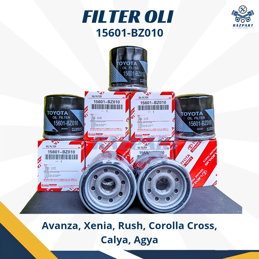 Jual Filter Oli - Saringan Oli Toyota Avanza Xenia Rush Corolla Cross ...