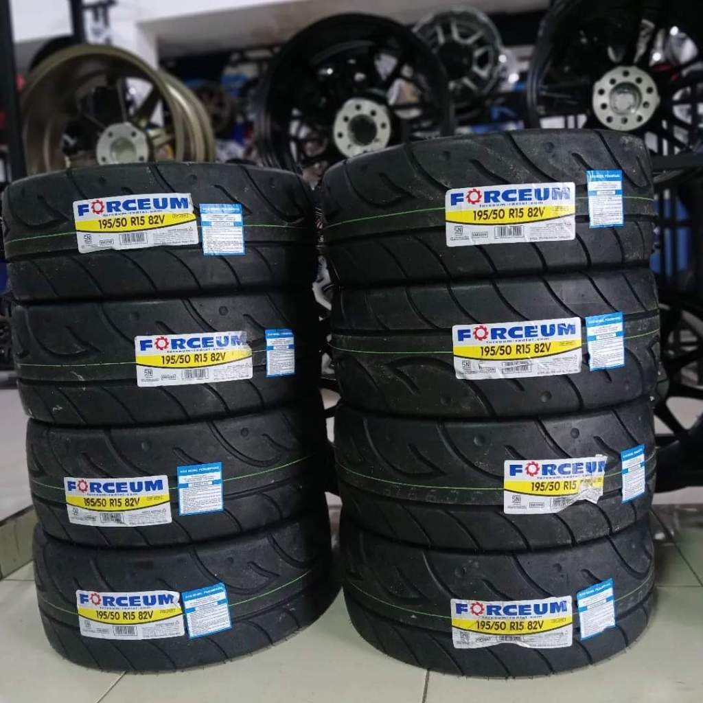 Jual Ban Mobil Semi Slick R15 195 50 Forceum exp sport - ban semi slick ...