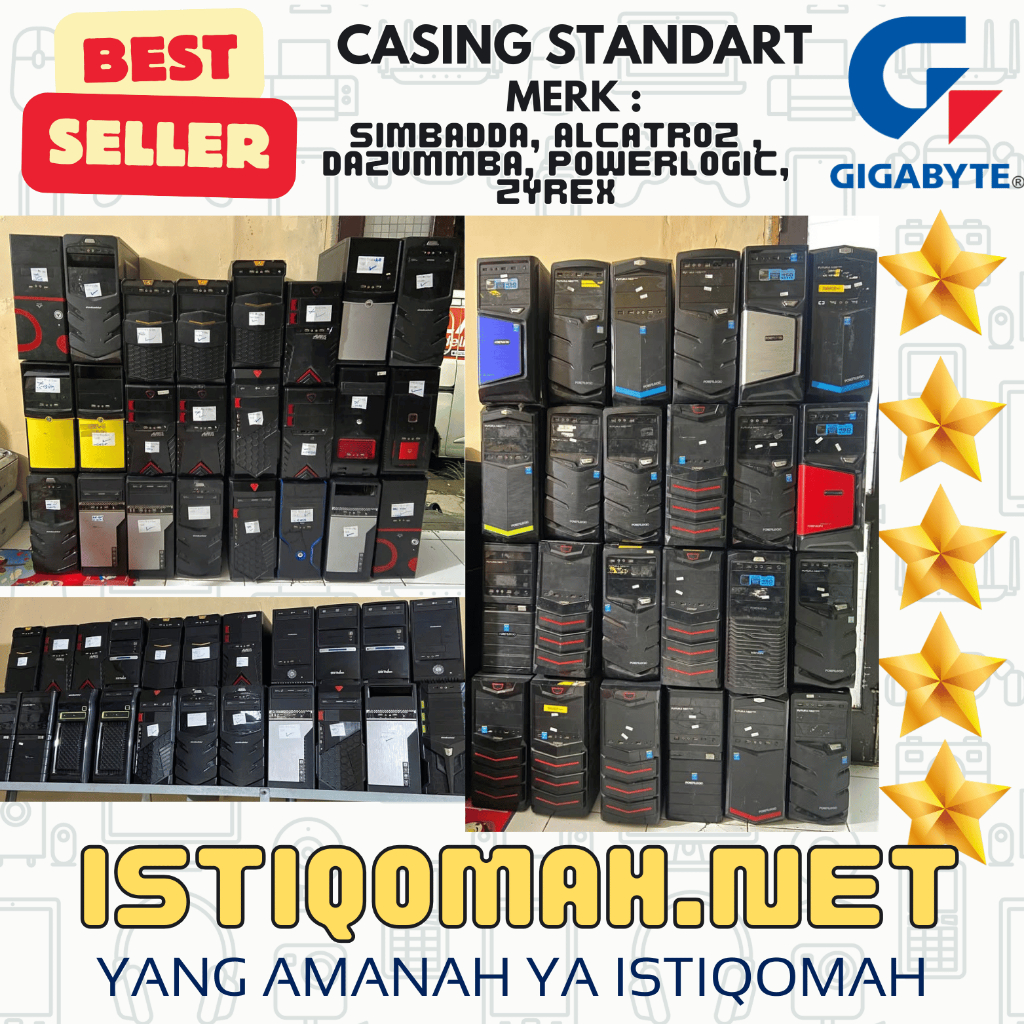 Jual CASING PC KEADAAN BERSIH SEMUA FUNGSI DAN PORT NORMAL | Shopee ...