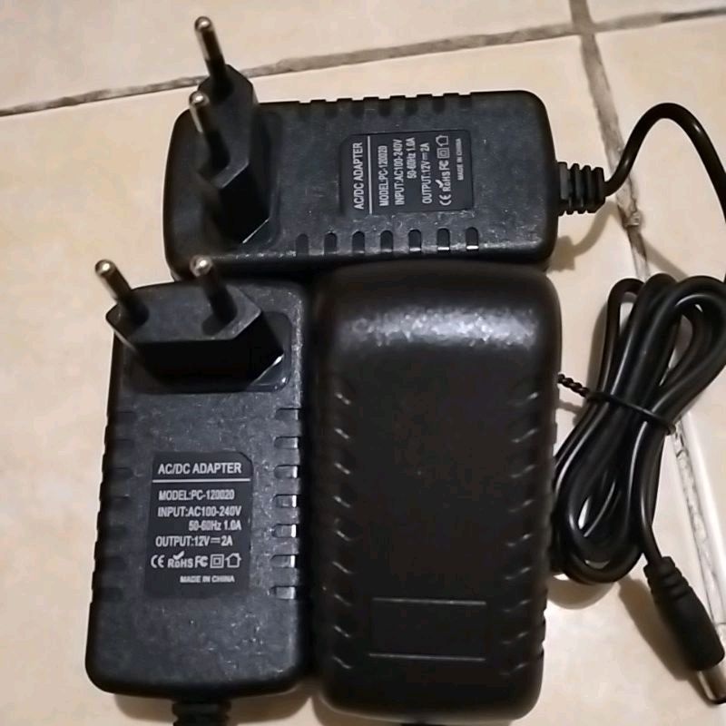 Jual POWER ADAPTOR MURNI 12V 2A UNTUK KAMERA CCTV | Shopee Indonesia