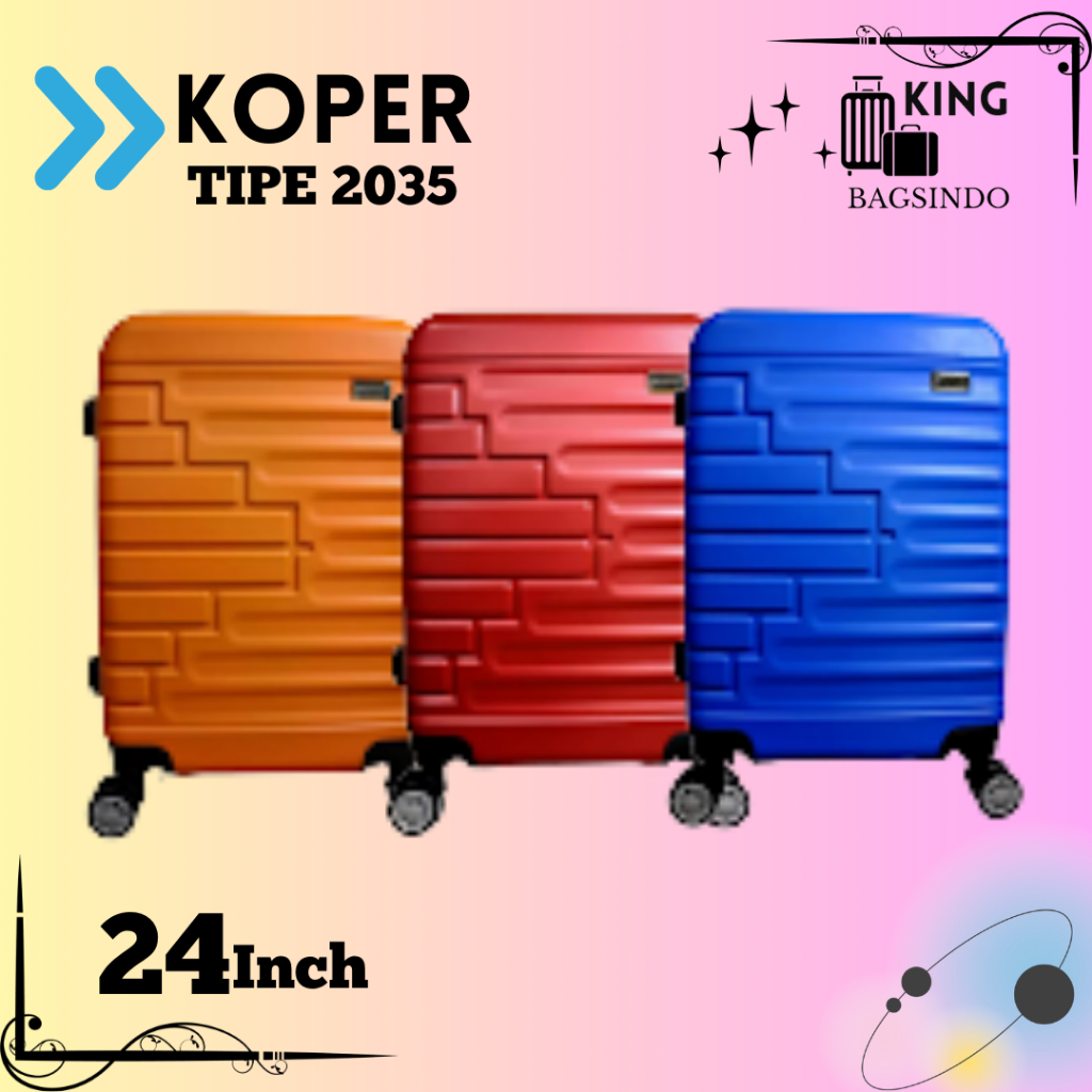 Jual KOPER POLO FANS TIPE 2035 UKURAN 24 INCH KOPER BAGASI KOPER BAGUS ...