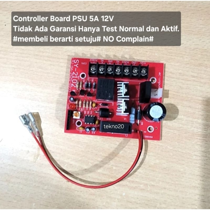 Jual Module PCB Box Power Supply 5A 12V | Controller Board PSU 5A 12V ...