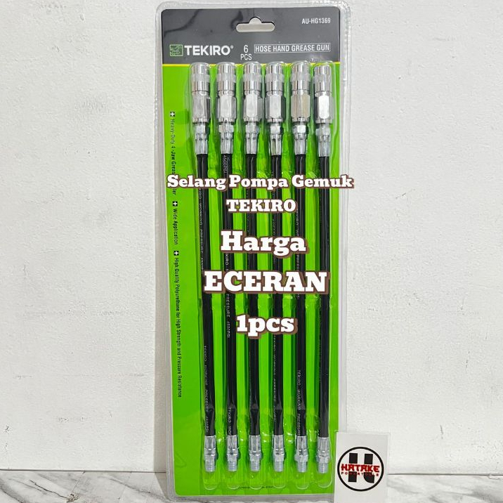 Jual Eceran 1PCS TEKIRO SELANG GREASE GUN - SELANG POMPA GEMUK TANGAN ...