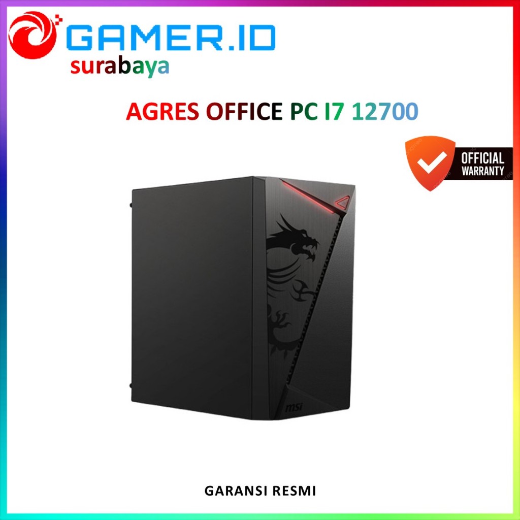 Jual AGRES OFFICE PC I7 12700 8GB 256GB RAKITAN PC OFFICE | Shopee ...