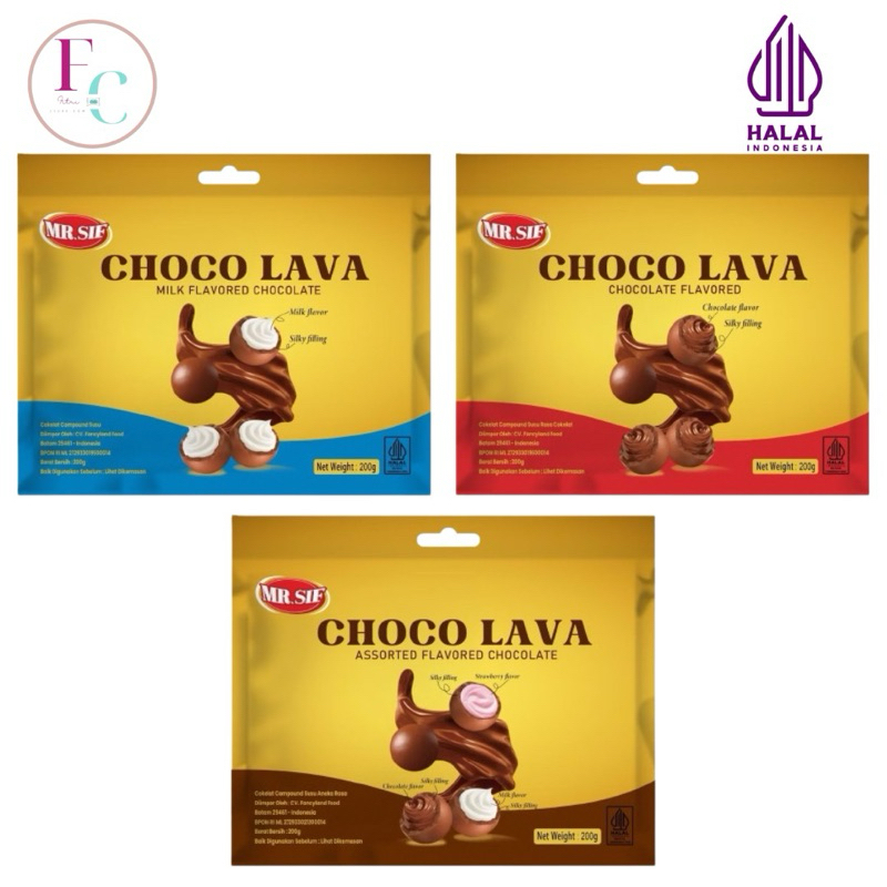 Jual Choco Lava Assorted Milk Chocolate Coklat Bulat Bag Besar 200g MR ...