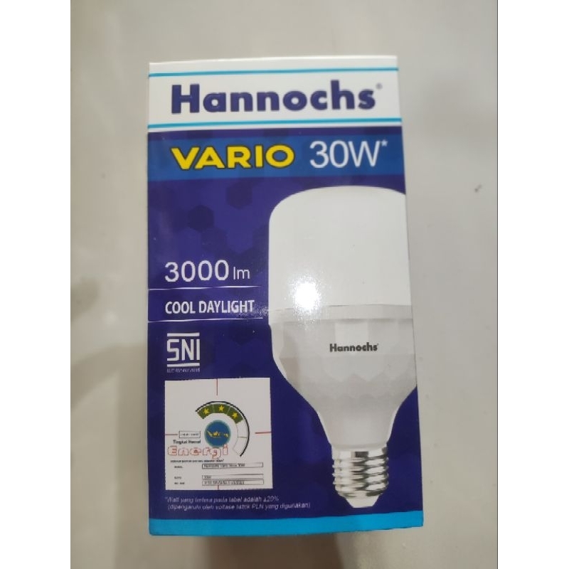 Jual LAMPU LED 30W HANNOCHS VARIO LED LAMPU 30 WATT | Shopee Indonesia
