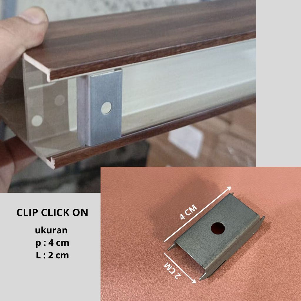 Jual Klip Besi hollo click on pertisi plafon Clip hollo click on ...