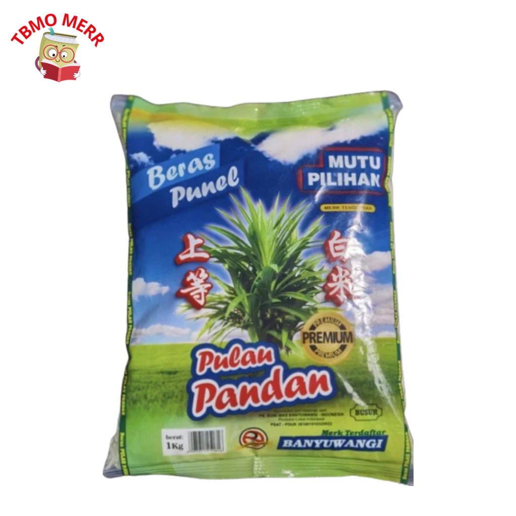 Jual Beras Premium Pulau Pandan 1KG - Beras Premium Kemasan Ekonomis ...