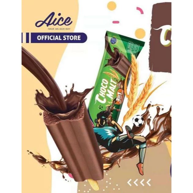 Jual Aice Choco Malt | Shopee Indonesia