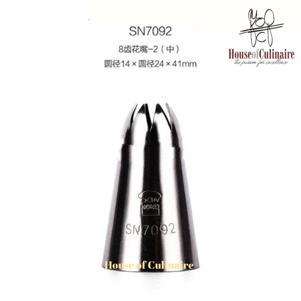 Jual Sanneng SN7092 Pastry Tip Spuit Buttercream Stainless | Shopee ...