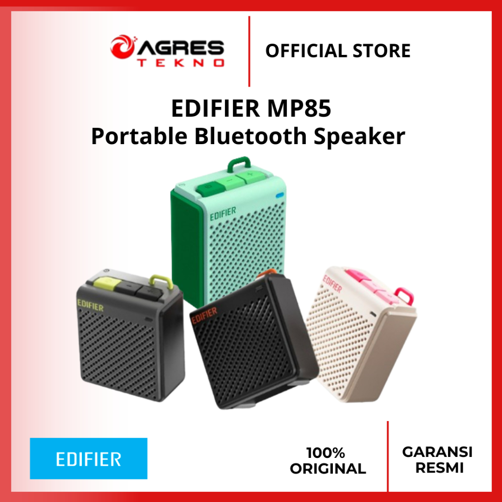 Jual EDIFIER MP85 Portable Bluetooth Speaker Mini Speaker Easy Control ...