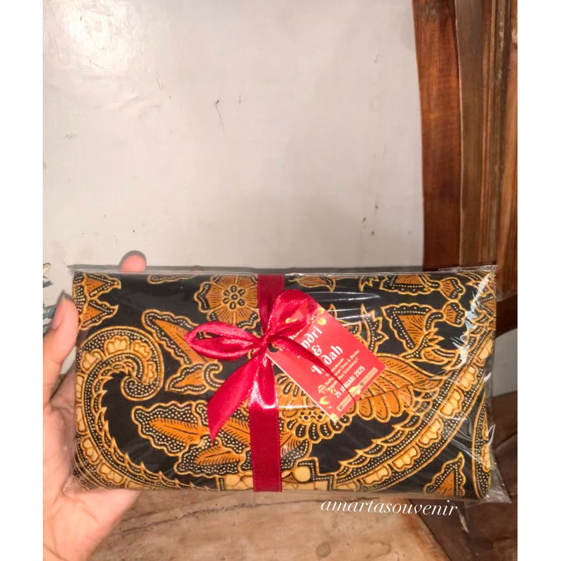 Jual PAKET DOMPET POUCH, FREE KEMASAN CANTIK DAN KARTU UCAPAN POUCH BATIK SOUVENIR PERNIKAHAN ...