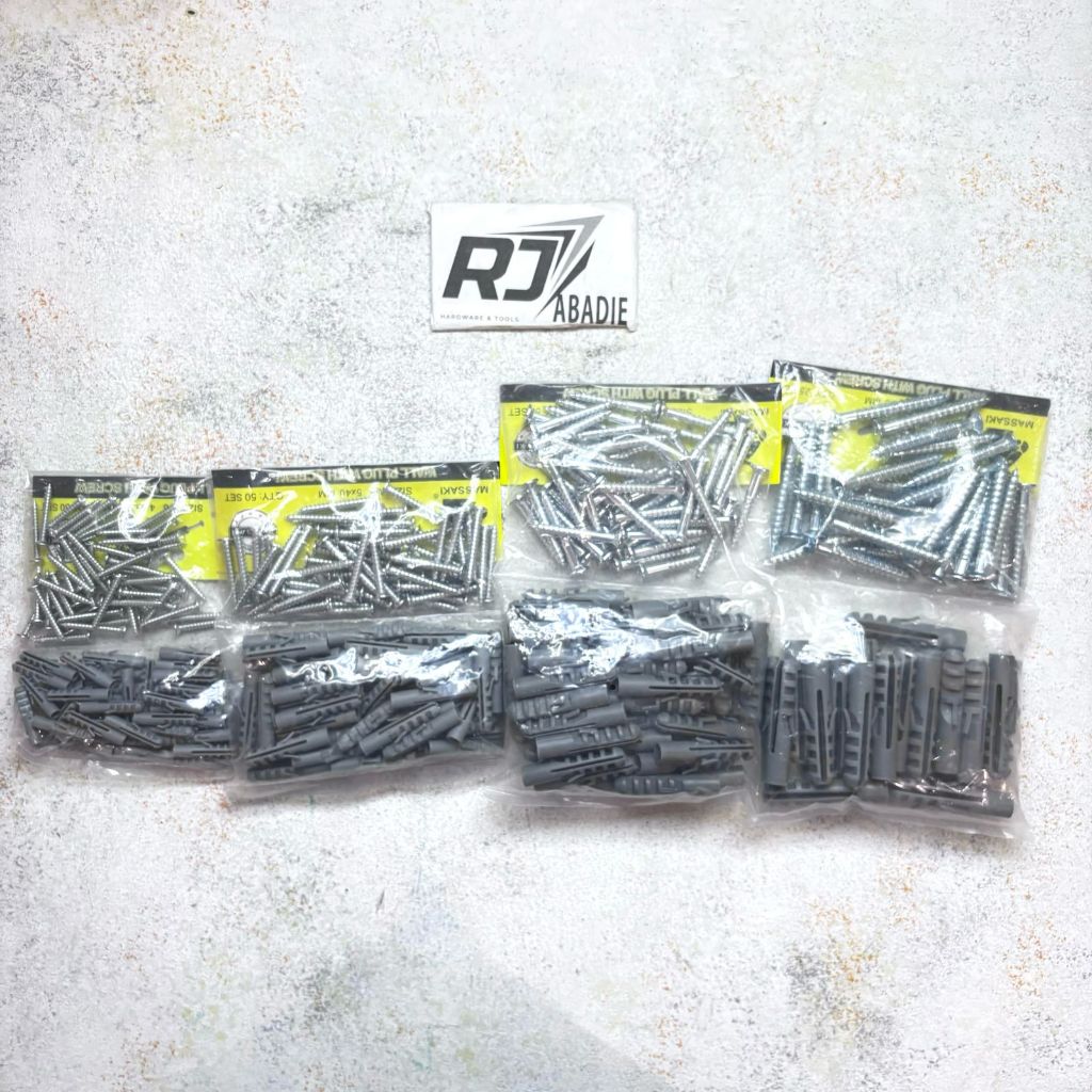 Jual [50PCS] Viser Visher Vischer + Skrup M6 M8 M10 | Shopee Indonesia