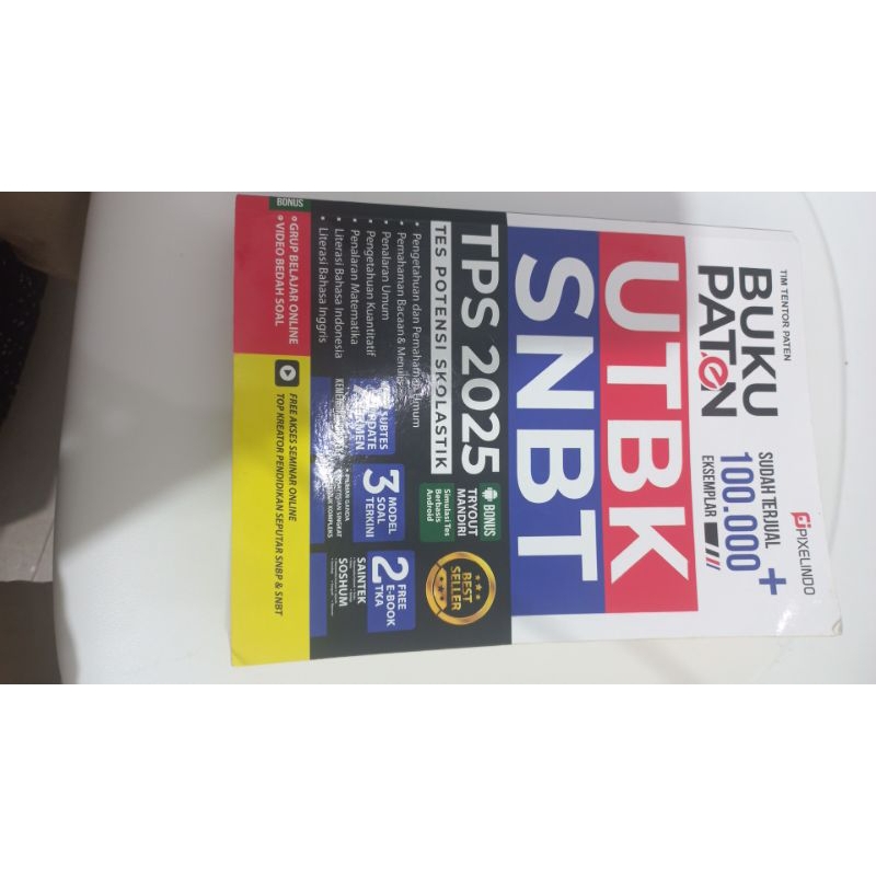 Jual buku paten UTBK SNBT 2025 | Shopee Indonesia