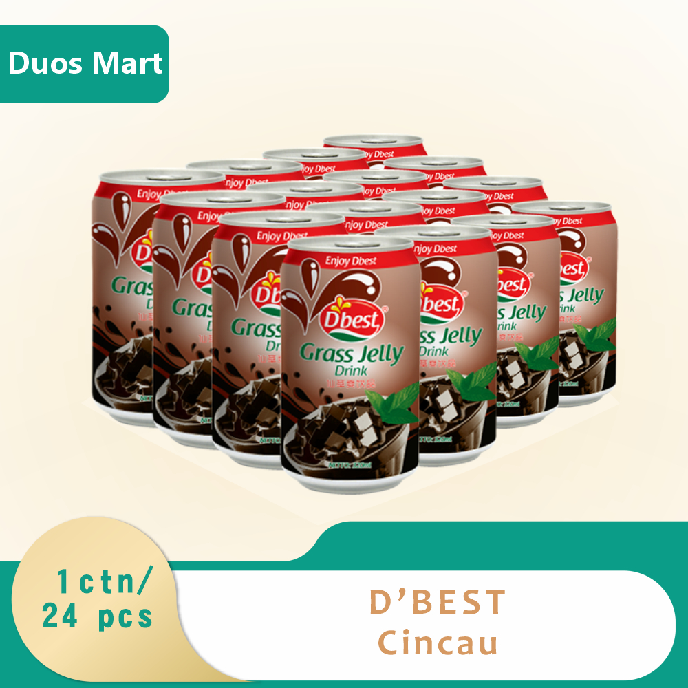 Jual D'best Minuman Kaleng Cincau 320ml (1karton / 24 pcs) | Shopee ...