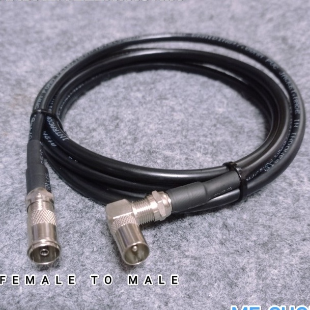 Jual Grosir Kabel Antena Loop Out Set top box Male To Female Jumper ...