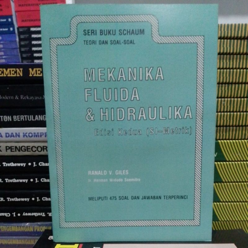 Jual seri buku kaum teori dan soal-soal, mekanika fluida & hidraulika edisi kedua | Shopee Indonesia
