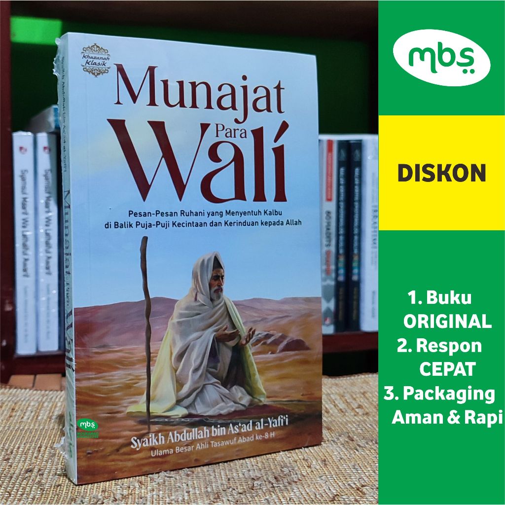 Jual BUKU MUNAJAT PARA WALI - Pesan-Pesan Ruhani yang Menyentuh Kalbu di Balik Puja-Puji ...