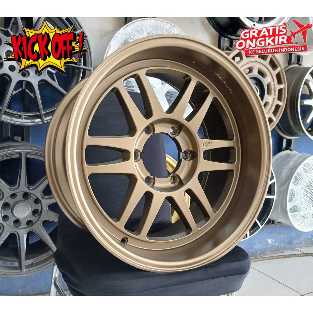 Jual VELG MOBIL PAJERO FORTUNER HILUX RING 17 RACNG BOROKO BLY 01 HSR ORIGINAL | Shopee Indonesia