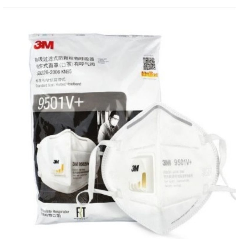 Jual masker 3M 9501V+ / pack | Shopee Indonesia