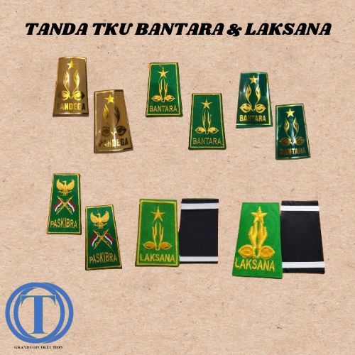 Jual TANDA TKU BANTARA PRAMUKA & LAKSANA BORDIR DAN FIBER SEPASANG ...