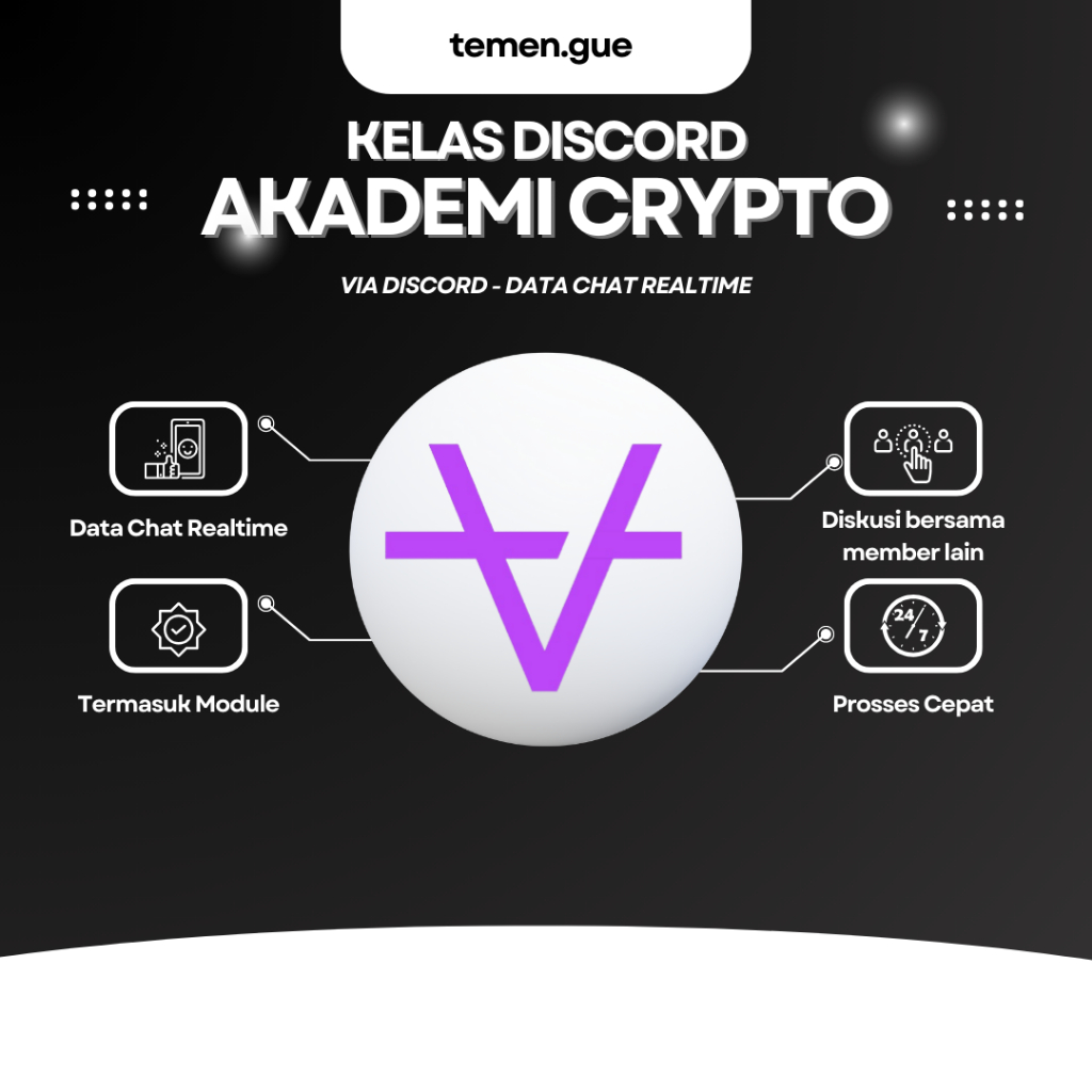 Jual KELAS DISCORD AKADEMI CRYPTO TERLENGKAP (MIRROR UPDATE REALTIME ...