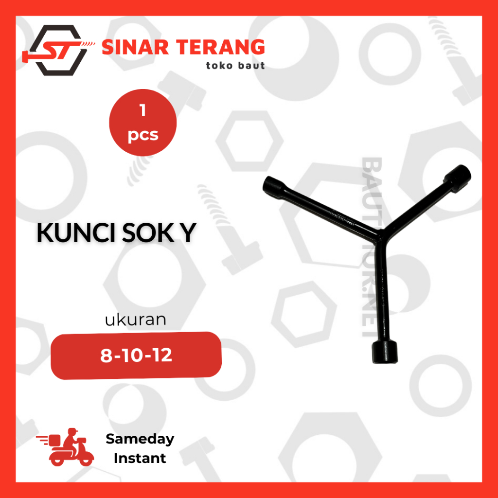 Jual PROMO Kunci Sok Y 8 - 10 - 12 Protech Panjang - Kunci Y - Y Socket ...