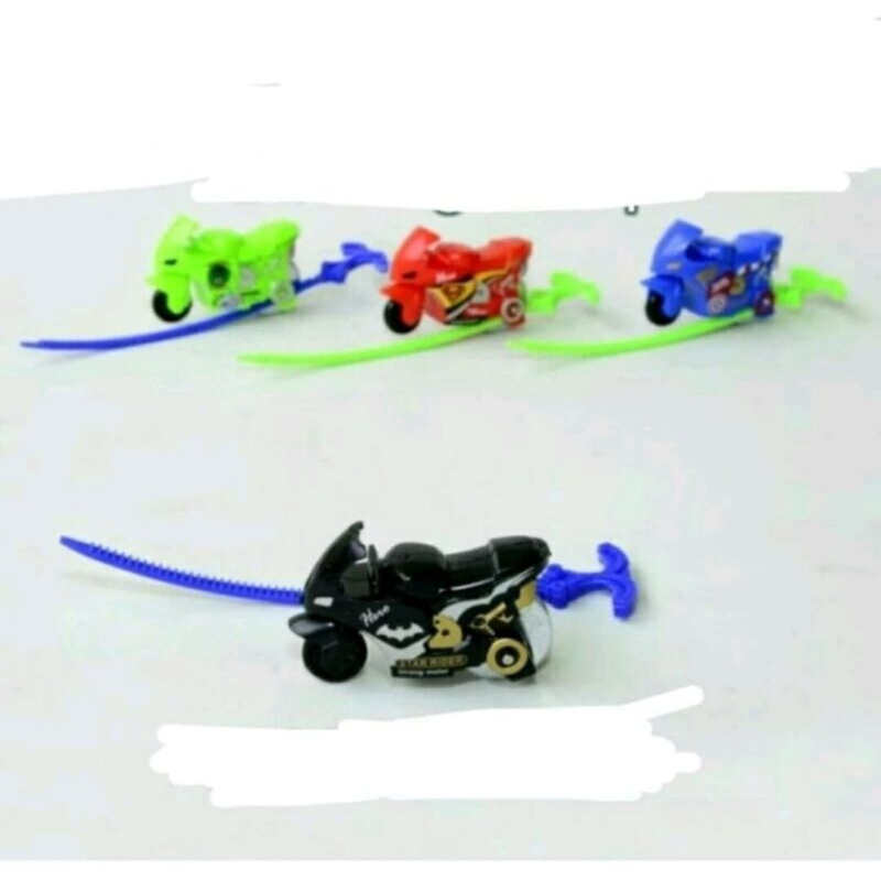 Jual Mainan anak motor balap mini tarik melaju kencang murah harga ...
