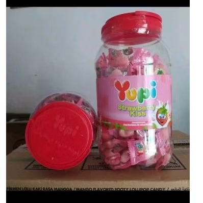 Jual permen yupi strawberry | Shopee Indonesia