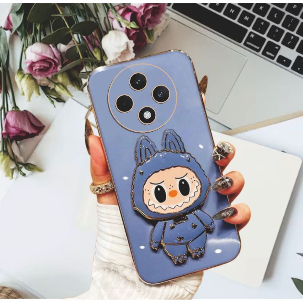 Jual Casing Oppo Reno 12F 12 5G 12 Pro 5G Labubu Mirror Stand Premium ...