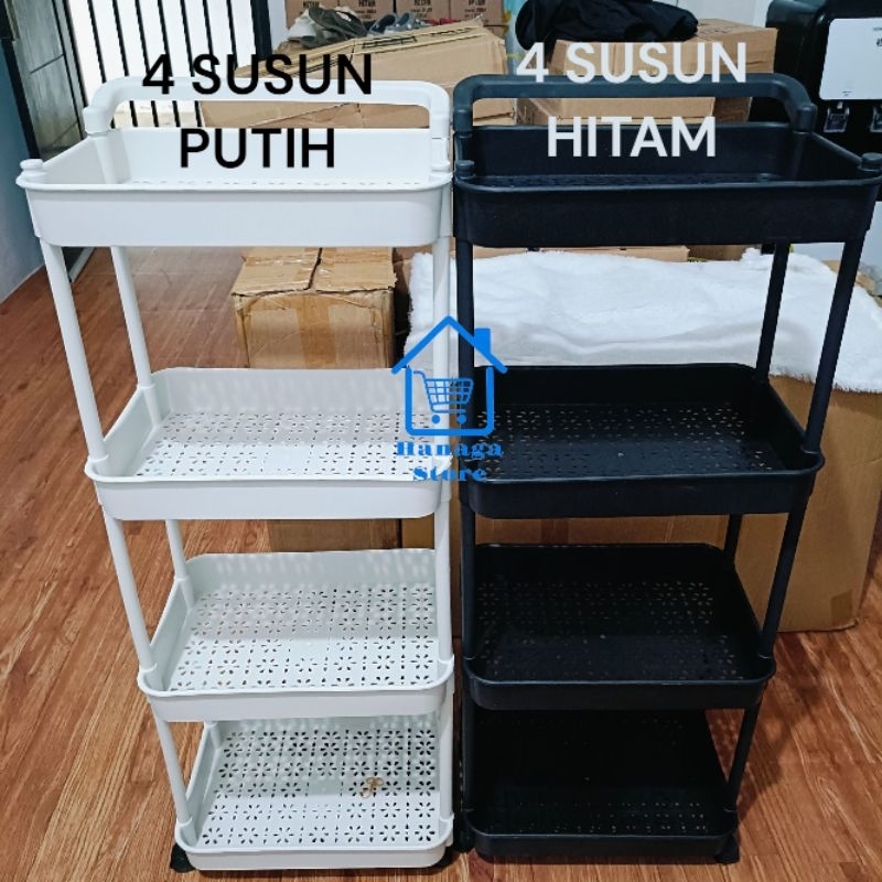 Jual Rak Troli Susun/ Rak Dapur/ Rak Serbaguna/ Rak Kamar Mandi/ Rak ...