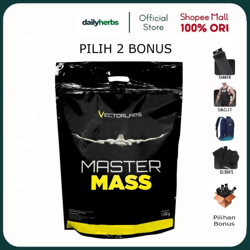 Jual VECTORLABS Master Mass Gainer 12 Lbs 5400 Gram | Shopee Indonesia